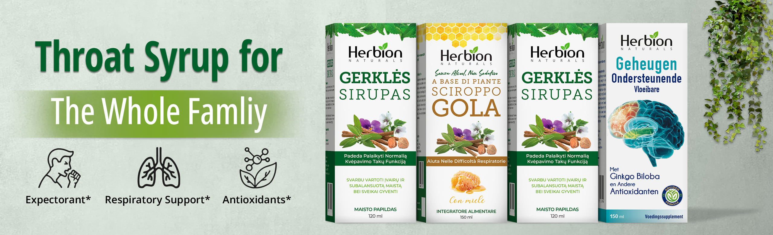 Home - Herbion Naturals